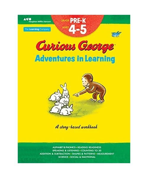 CURIOUS GEORGE ADVENTURES in Learning, Pre-K: Story-Based Learning, The ...