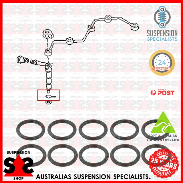 SEAL RING, INJECTOR Suit NISSAN Navara Platform/Chassis (D22) 2.5 Di ...