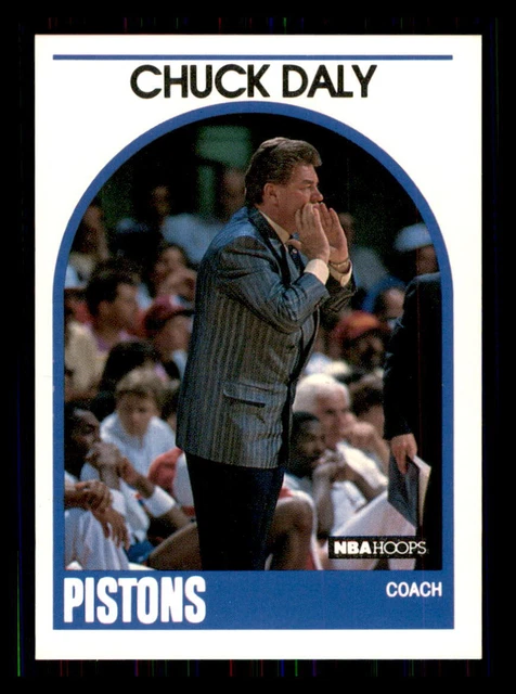 1989 BASKETBALL HOOPS Chuck Daly Detroit Pistons #11 26 EUR 1,03 ...