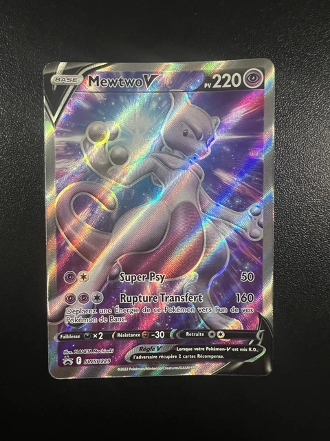 CARTE POKÉMON MEWTWO V FA SWSH229 Promo EB10.5 Pokémon Go FR NEUF EUR 4,90 - PicClick FR