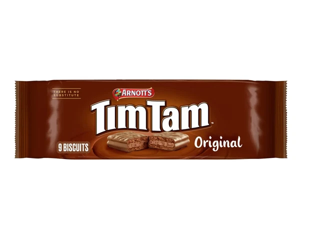 TIM TAM ORIGINAL Milk Chocolate Tim Tams 18g Each 9 PACK $10.98 ...