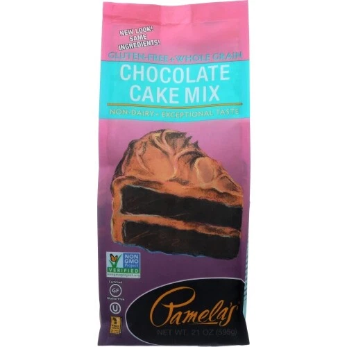 MIX CAKE LUCIOUS Choc Wf 21 Oz(Case Of 6) By Pamela's Products $151.15 ...