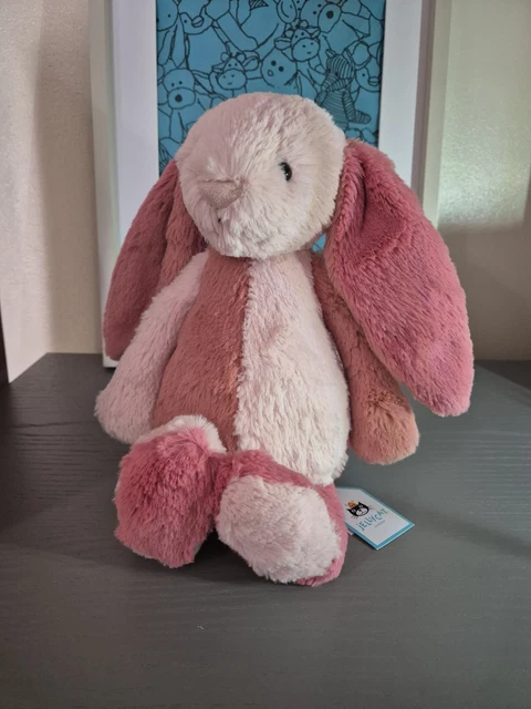 BNWT JELLYCAT ORIGINAL Patchwork Coralia Bunny ~BAS3PWP~ £260.68 ...
