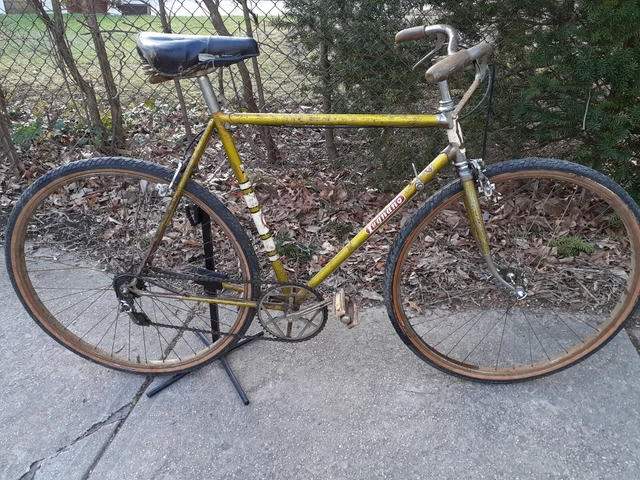 VINTAGE LEGNANO MOD.50 bike, 4 Speed Campagnolo, used EUR 633,43 ...