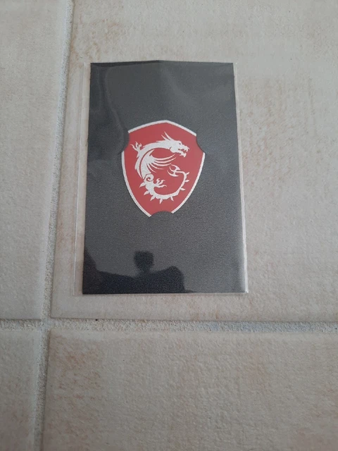 STICKER LOGO MSI original Dragon (E29-7B16014-H48) EUR 4,90 - PicClick FR