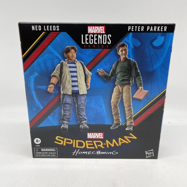 MARVEL LEGENDS SPIDER-MAN Peter Parker and Ned Leeds Action Figures ...
