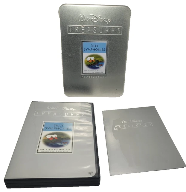 WALT DISNEY TREASURES: Silly Symphonies (2-Disc DVD Tin) 1928-1939 $39. ...