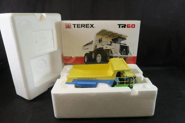 NZG 771/01 TEREX Tr60 Rigid Haul Truck Malcolm Construction, 1/50, Mib ...