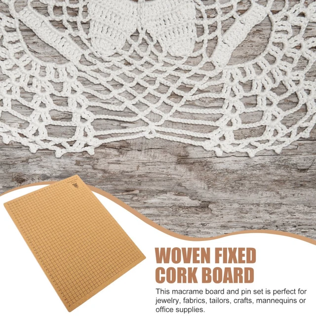 BRACELET MEASURING BOARD Cork Knotting Boards for Macrame Bracelets $54 ...