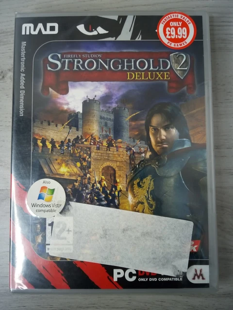 STRONGHOLD 2 DELUXE Pc Cd-Rom Game - Factory Sealed Retro Gaming Rare ...