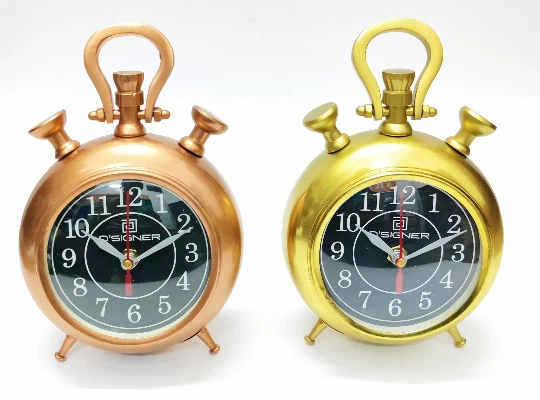 TABLE CLOCK DESK Shelf Clock Analog Clock For Study Table Office Home ...