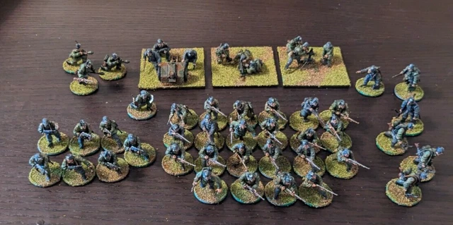 28MM GERMAN WAFFEN SS HANDSCHAR Platoon (Bolt Action, WW2, Warlord ...