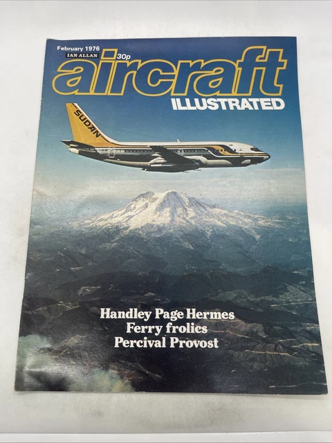 AIRCRAFT ILLUSTRATED FEBRUARY 1976 Vol. 9 No 2 £11.16 - PicClick UK