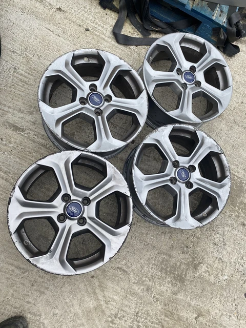 17” FORD FIESTA Ecoboost St180 Alloy Wheels Alloys With No Tyres Mk7 ...