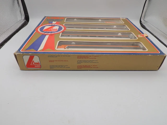 LIMA - TRAIN Electrique TGV HO - Lima Golden Séries Train Complet EUR ...