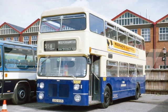 BUS PHOTO - West Midlands PTE 4651 GOG651N Bristol VRT MCW (rally shot ...