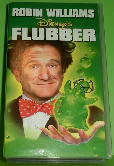 DISNEY'S FLUBBER (VHS Video Kassette) 1997 | PAL | Robin Williams, Ted ...