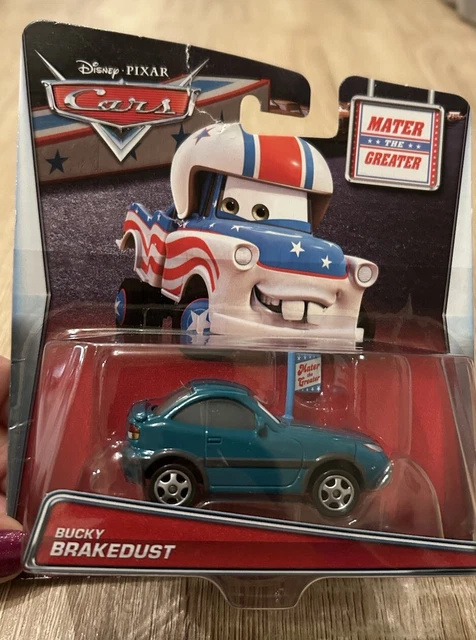 DISNEY PIXAR CARS Bucky Brakedust Mater The Greater 1.55 Mattel £6.50 ...
