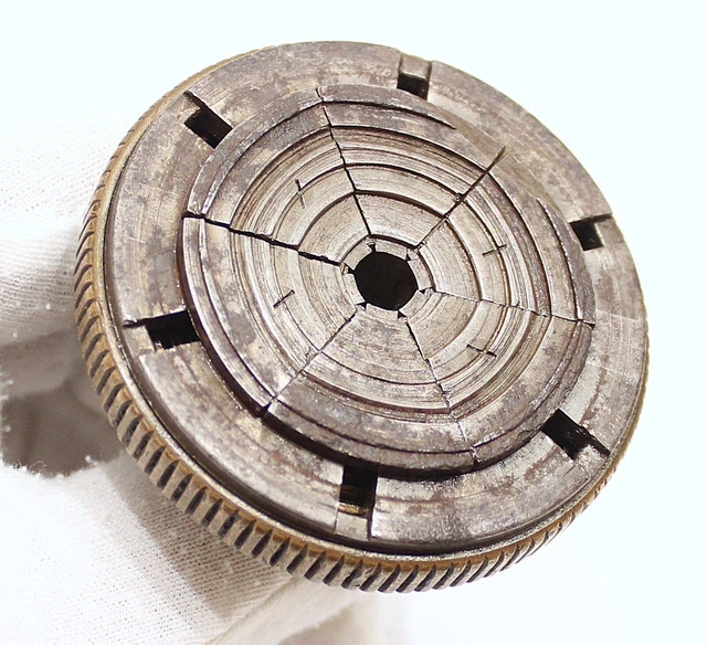 LORCH VINTAGE WATCHMAKERS Lathe 8mm universal chuck with 6 jaws refª69 ...