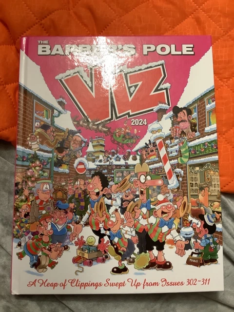 VIZ ANNUAL 2024: The Barber's Pole A Heap of Clippings Swept by Viz ...