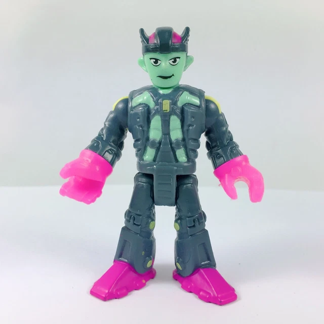 FISHER-PRICE IMAGINEXT BLIND Bag Series 7 Green Space Alien Boy Present ...