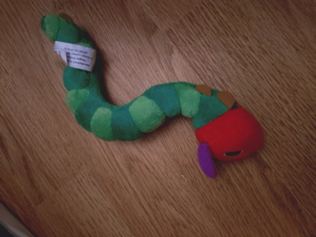 THE VERY HUNGRY Caterpillar Plush Soft Toy Eric Carle. Book Character 8 ...