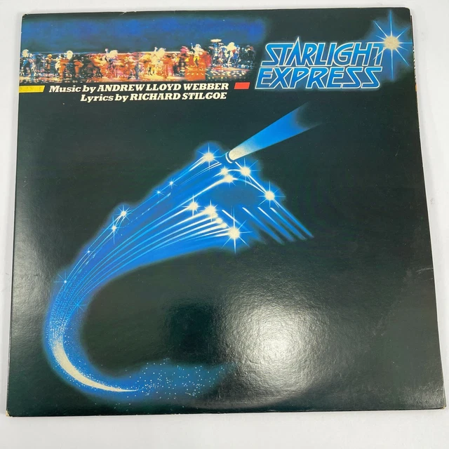 STARLIGHT EXPRESS ANDREW Lloyd Weber Soundtrack Vinyl Record 2 LP P ...