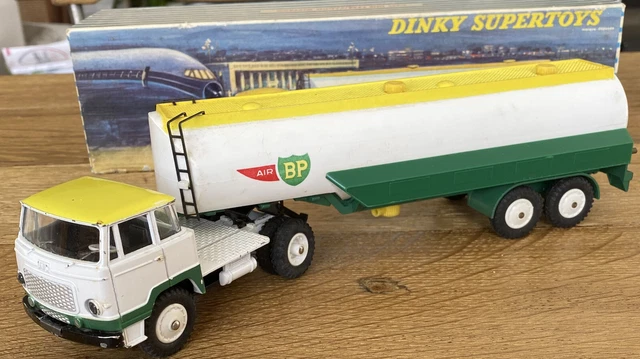 DINKY TOYS FRANCE réf 887 Unic Camion citerne Air BP +boite et cale EUR ...