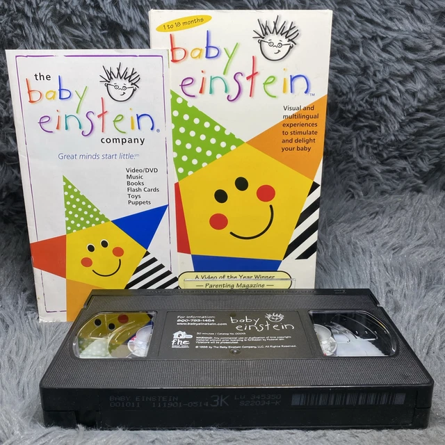 BABY EINSTEIN VHS Lot Of 12 Language Nursery To Baby Galileo ...