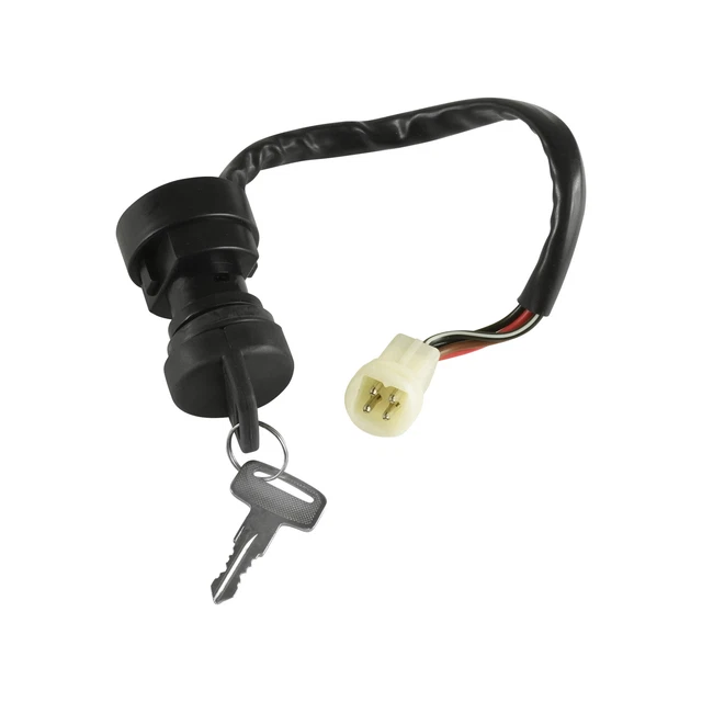 IGNITION KEY SWITCH for Yamaha Moto 4 250 YFM250 Moto-4 1989-1991 Atv ...