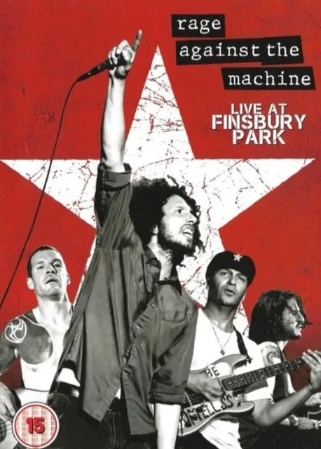 RAGE AGAINST THE Machine Live at Finsbury Park DVD (2015) SEALED Rock ...