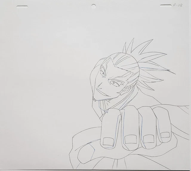 BLEACH ANIMATION PRODUCTION Cel Drawing Douga Genga: Renji - 4242 $85. ...