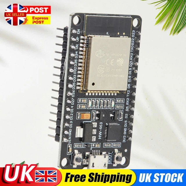 ESP-32S ESP-WROOM-32 ESP32 Bluetooth-compatible WIFI Dual Core CPU Development B £19.28 ...