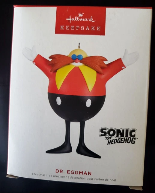 HALLMARK 2022 DR. Eggman Sonic the Hedgehog Limited Edition Ornament £ ...