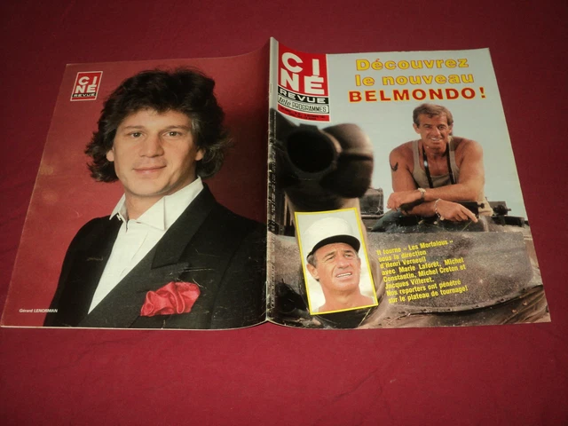 #CINE REVUE - 1983/49 Jean-Paul Belmondo Rtl Gerard Lenorman Depardieu Connery EUR 10,00 ...