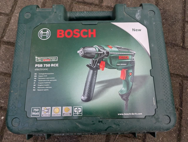 BOSCH SCHLAGBOHRMASCHINE PSB 750 RCE --DEFEKT-- EUR 2,50 - PicClick DE