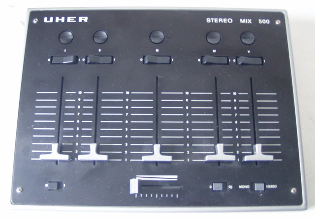 UHER MISCHPULT STEREO Mix 500 für Sammler EUR 4,90 - PicClick DE