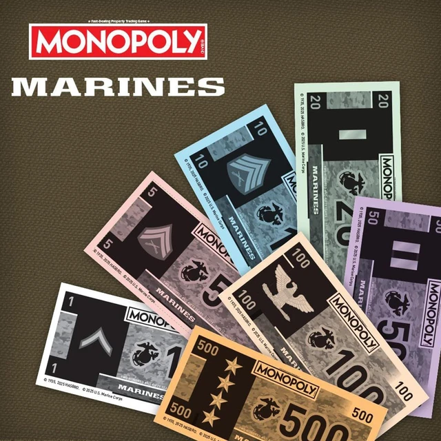 MONOPOLY: USMC MARINES 250th Anniversary Edition £64.73 - PicClick UK