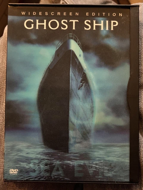 GHOST SHIP, HORROR DVD, widescreen, lenticular / holographic cover ...