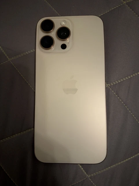 APPLE IPHONE 16 Pro Max - 256GB - Desert Titanium Good Condition w ...