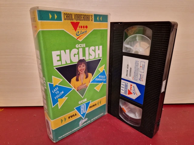 GCSE ENGLISH - Carol Vorderman - PAL VHS Video Tape (T216) £4.99 ...