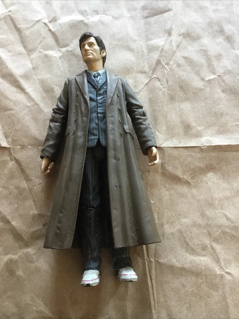DOCTOR WHO: DAVID Tennant 10th Doctor Figure With Coat 2004 White ...