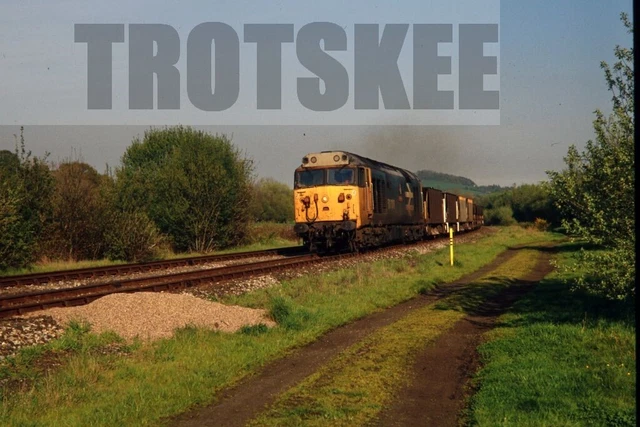 35MM SLIDE BR British Railways Diesel Loco Class 50 50008 Yeoford 1989 ...