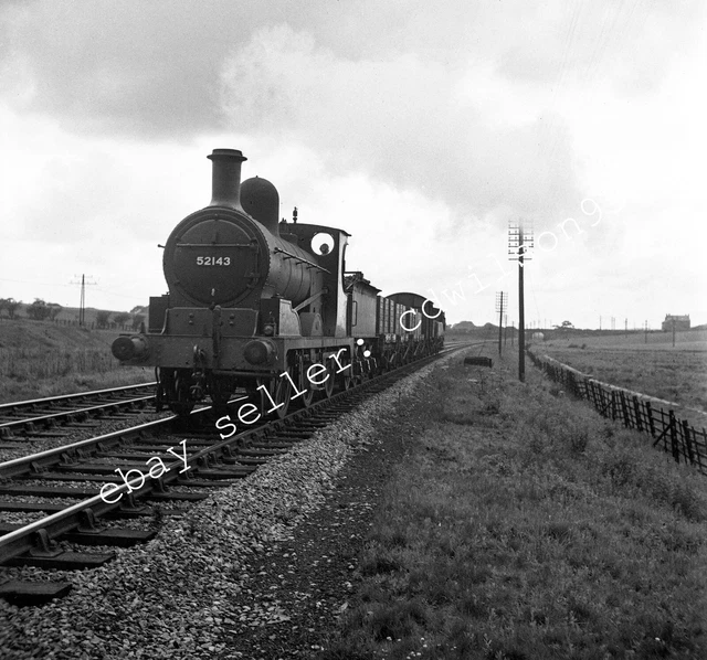 BRITISH RAILWAY NEGATIVE - BR LMS No. 52143 3F 0-6-0 Locomotive 1948 [R042] £8.01 - PicClick UK