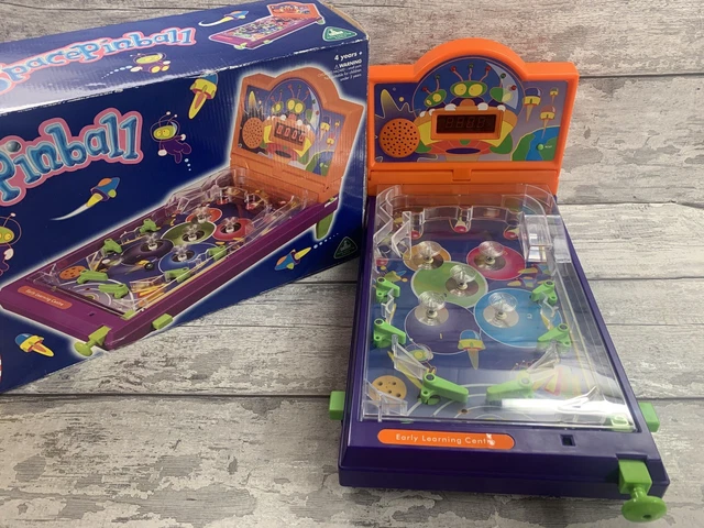 ELC ELECTRONIC SPACE Pinball Machine With Sounds Vintage Approx. 17.5 ...