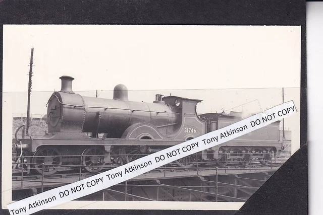 BR EX SOUTHERN - D Class 4-4-0 No. 31746 - Vintage Image - # L13107 £1. ...