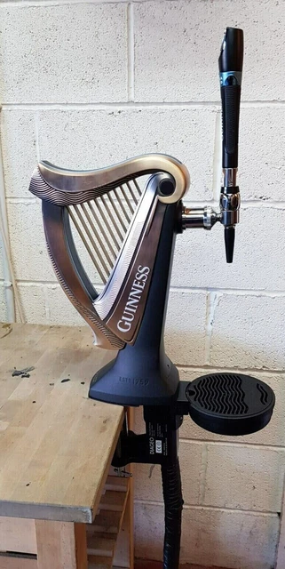 GUINNESS HARP EXTRA cold font pump beer tap man cave x pub t bar home ...