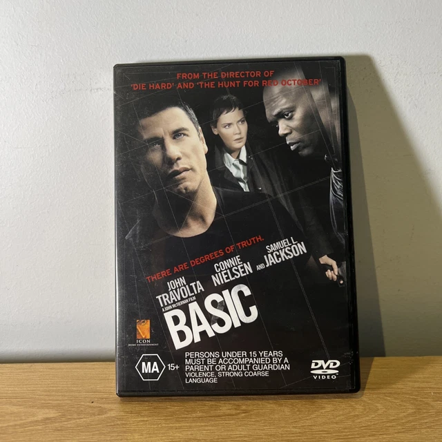 BASIC (DVD, 2003) John Travolta, Samuel L. Jackson - Crime Drama ...