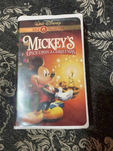 WALT DISNEY’S MICKEYS Once Upon a Christmas (VHS, 2000) GOLD COLLECTION ...