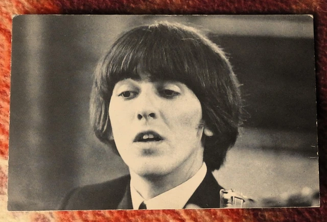 GEORGE HARRISON THE Beatles, Post Card, Fropax Eskimo Foods Ltd ...